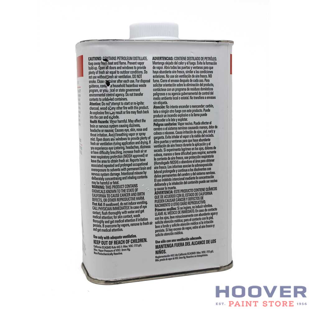 Allpro Paint Thinner – Hoover Paint